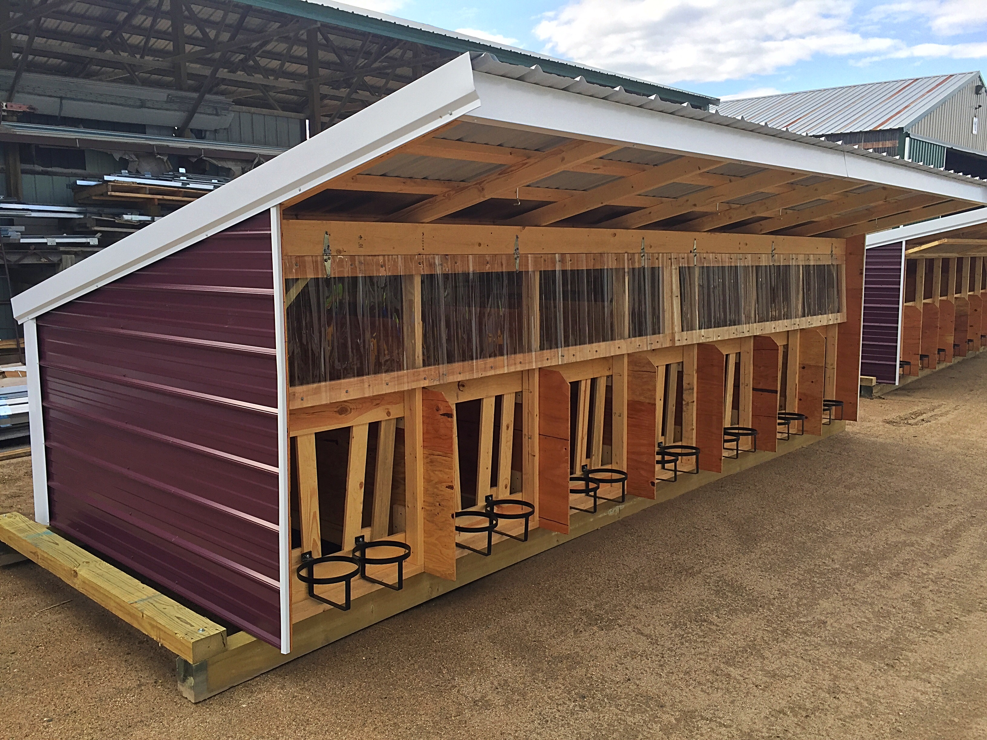 RFC Portable Buildings | Horse Shelters, Livestock Shelters and Custom ...