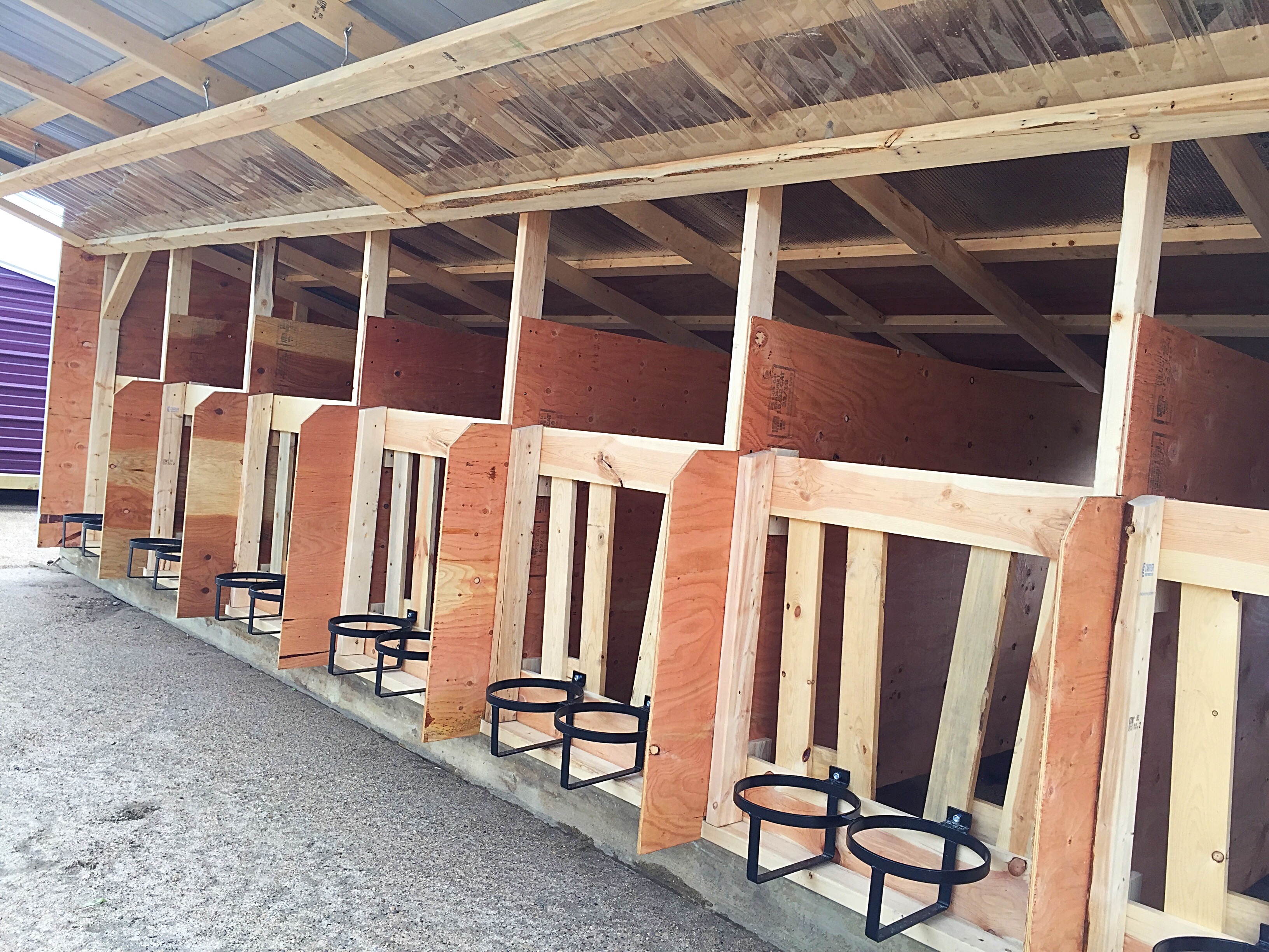 RFC Portable Buildings | Horse Shelters, Livestock Shelters and Custom ...