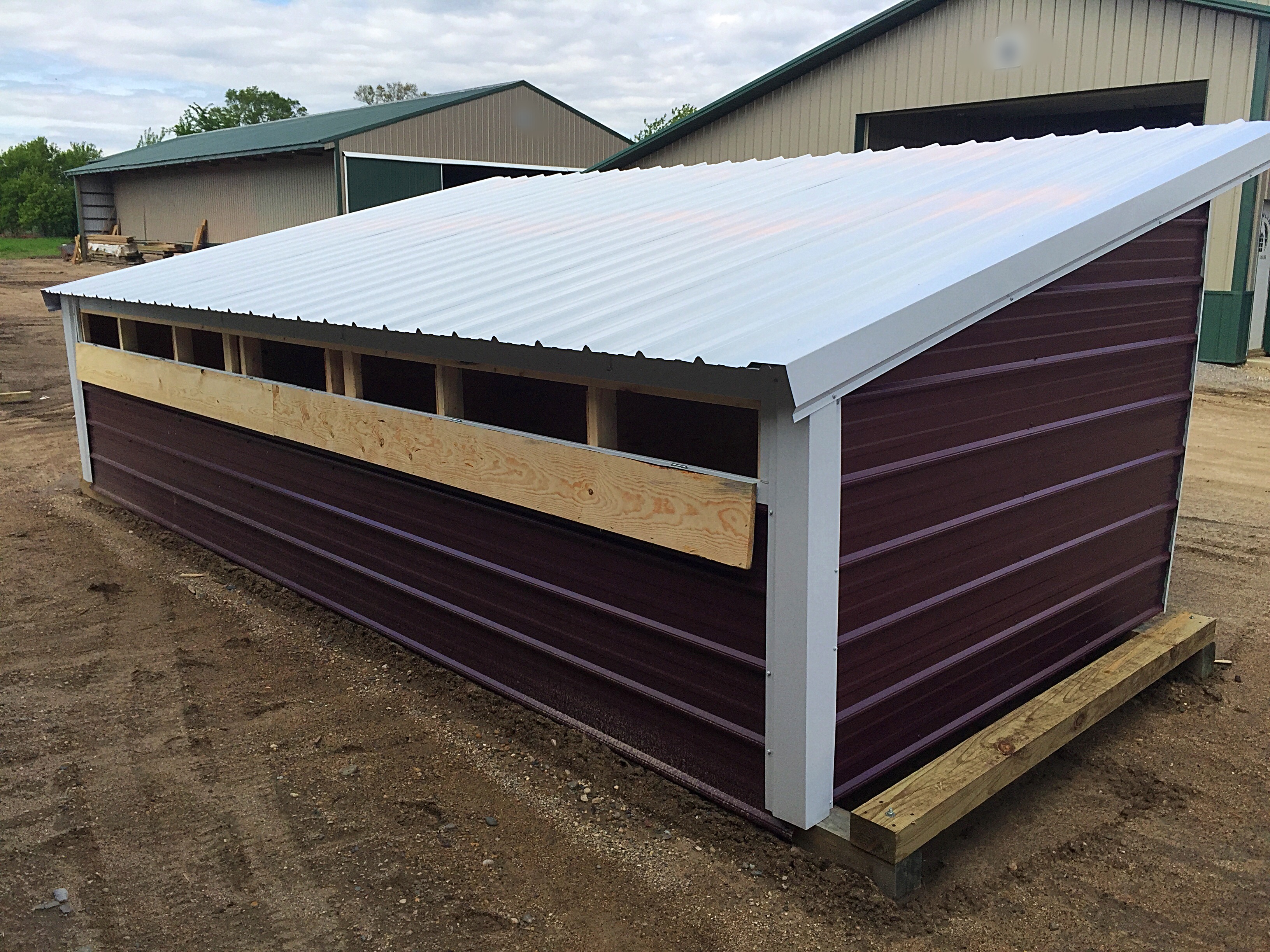 RFC Portable Buildings | Horse Shelters, Livestock Shelters and Custom ...